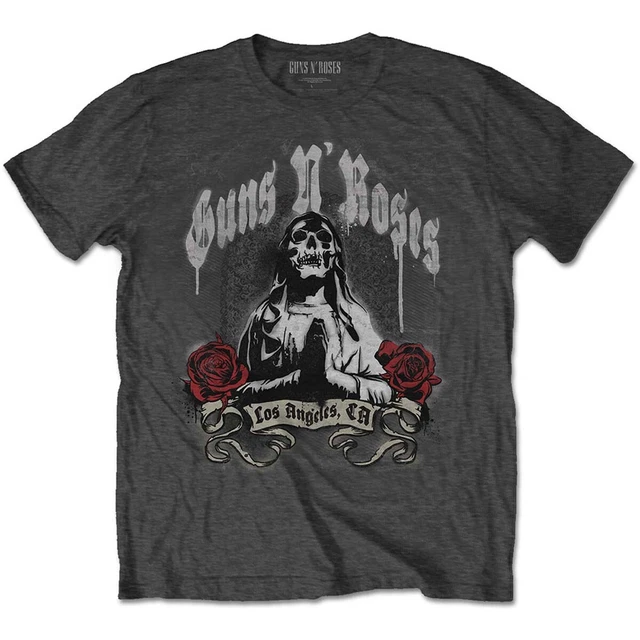 GREY GUNS N' Roses Death Praying Autorisé T-shirt Hommes EUR 21,99 ...