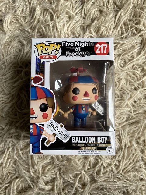 BALLOON BOY FUNKO Pop Vinyl #217 Five Nights At Freddy’s VAULTED EUR 39 ...