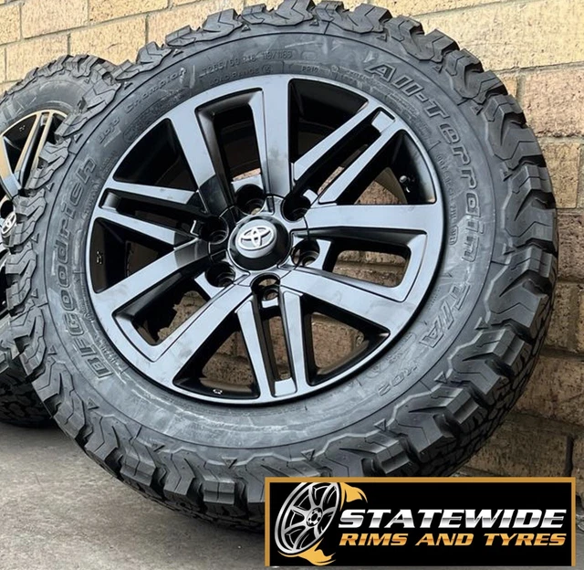 SET OF TOYOTA HILUX SR-5 18 INCH WHEELS WITH BF Goodrich Tyres $3,000. ...