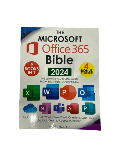 THE MICROSOFT OFFICE 365 Bible - 2024 - 9 Books in 1 - FAST FREE ...