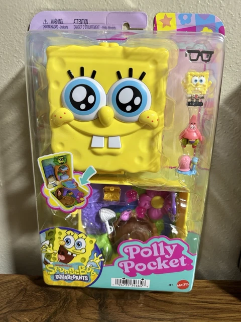 MATTEL POLLY POCKET SpongeBob SquarePants Playset 2026 RARE Nickelodeon ...