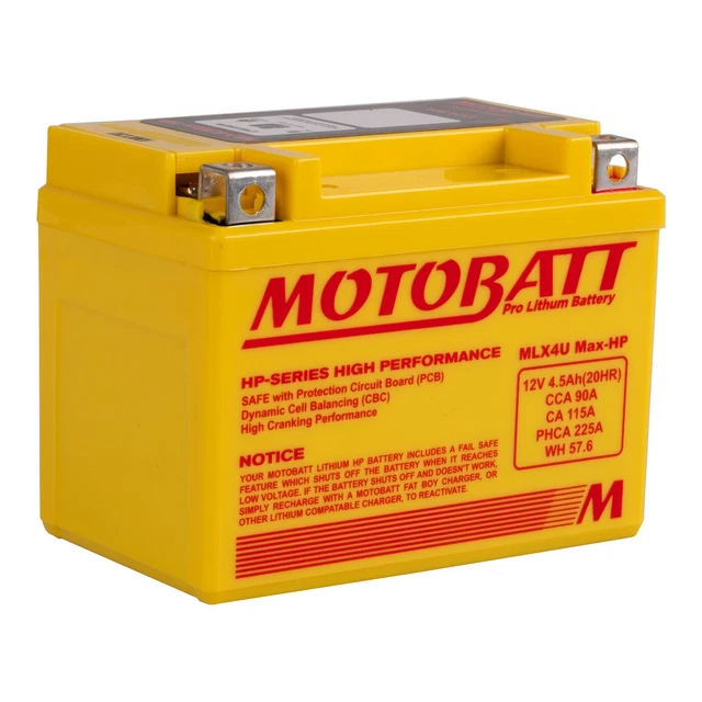 CROSSFIRE CF50 2023-2025 Motobatt Lithium Battery $169.95 - PicClick AU