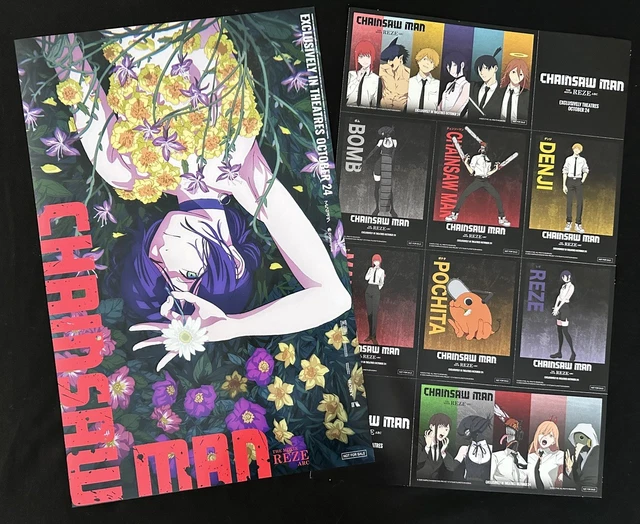 CHAINSAW MAN REZE Arc Trading Card Set + Poster Combo Set £30.02 ...