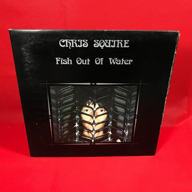 CHRIS SQUIRE FISH Out Of Water 1975 vinyl LP + INNER Mel Collins ...