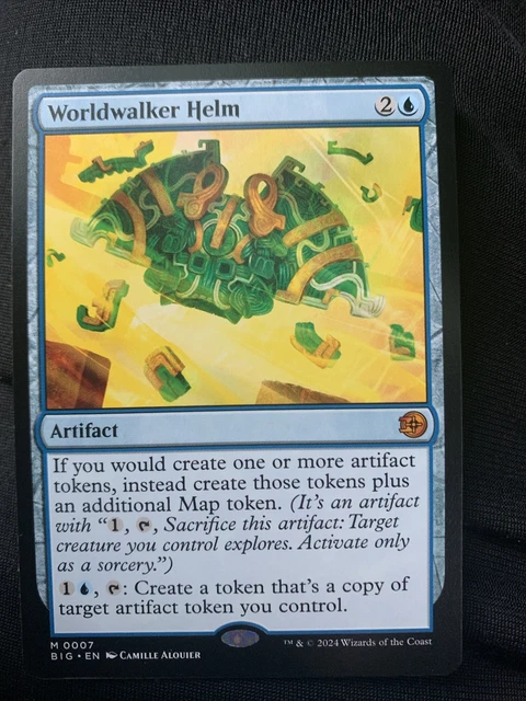 MTG OUTLAWS AT Thunder Junction Big Score Worldwalker Helm EUR 4,67 ...