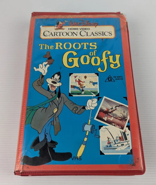 THE ROOTS OF Goofy 1985 - VHS Tape - Big Box Ex-Rental Clamshell $49.95 - PicClick AU