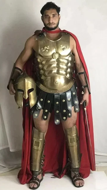MEDIEVAL WEARABLE SUIT Of Armor Greek Spartan Body Armour Cosplay ...
