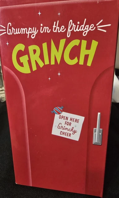 GRINC HALLMARK GRUMPY in the Fridge Grinch Figure - LPR1654 Works ...