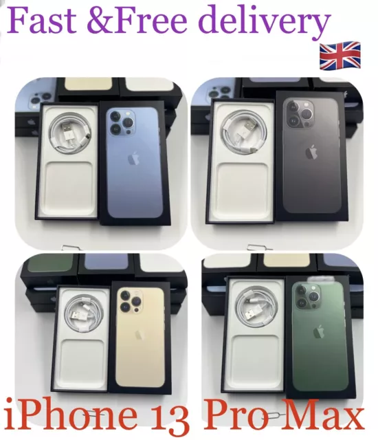 GENUINE APPLE IPHONE 13 Pro MAX empty box only with charging cable ...