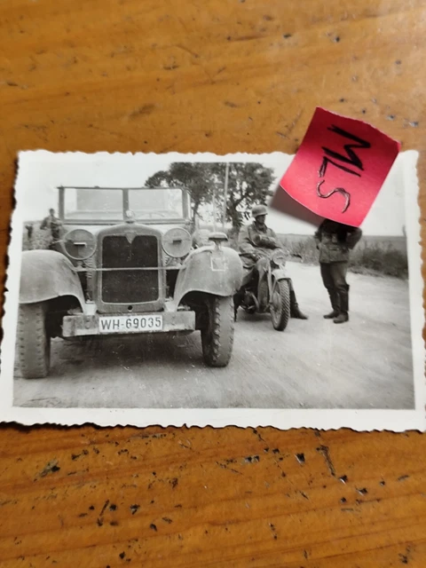FOTO AUTO CAR Zugmaschine LKW 2.WK WW2 photo FG EUR 14,90 - PicClick DE