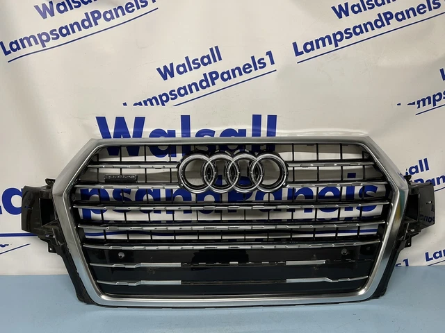 AUDI Q7 S LINE Front Grill *BLACK* 2016 - 2019 Genuine 4M0 853 651 F ...