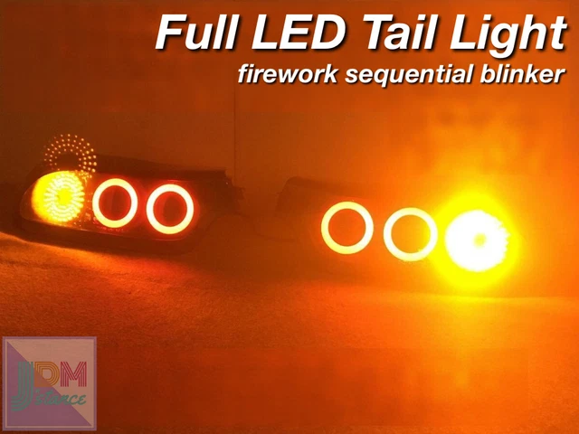 JDM MAZDA RX-7 FD3S Full LED tail light Sequential blinker OEM RX7 ...