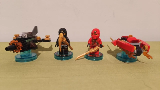 LEGO 71207 Dimensions Kai and Cole Ninjago Team Pack Lego 100% Complete ...