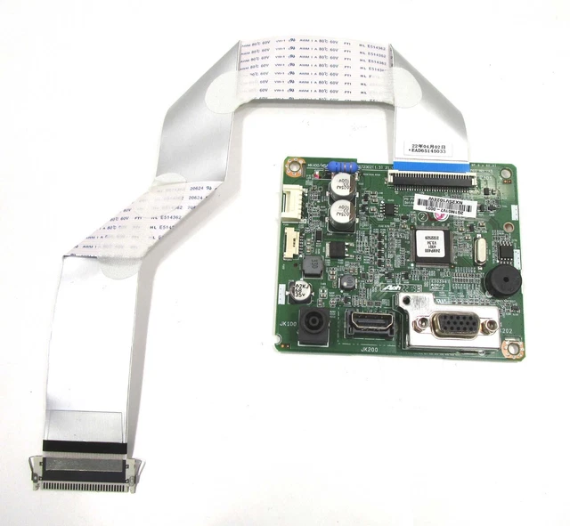 LG 24MP400-B MONITOR Replacement Main Board & video Cable Assembly $22. ...