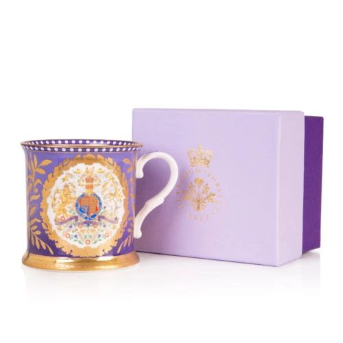 QUEEN ELIZABETH II Cup Mug PLATINUM JUBILEE Royal Collection Trust ...