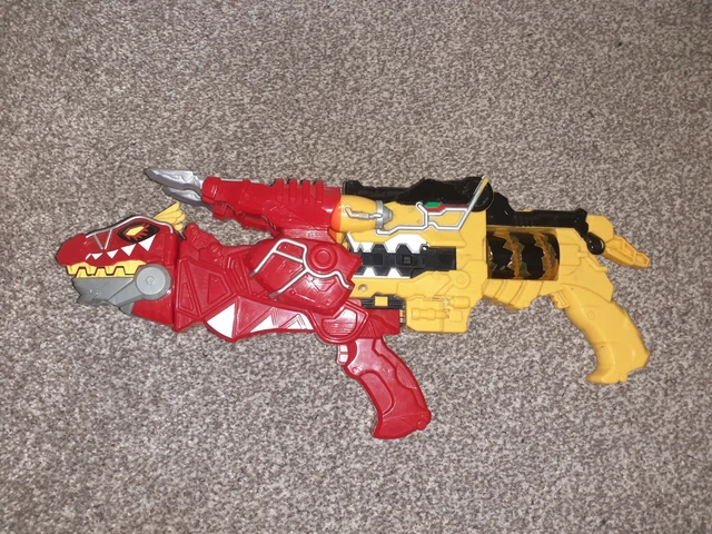 POWER RANGERS DINO Supercharge T-Rex Charge Morph Blaster Set Deluxe ...