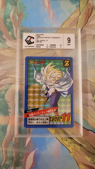 CARTE DRAGON BALL Z GT Son gohan Prism Carddass Super battle CCC 9 EUR 55,00 - PicClick FR