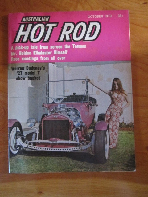 MAGAZINE AUSTRALIAN HOT Rod October 1970 Great *** Must See ** EUR 3,07 ...