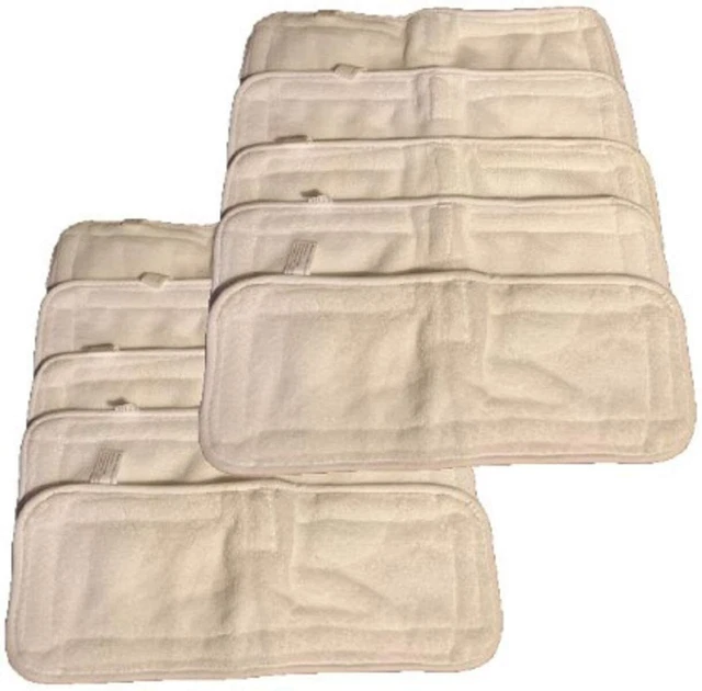 LOT 10 LINGETTES Microfibres pour tête rectangulaire nettoyeur vapeur ...