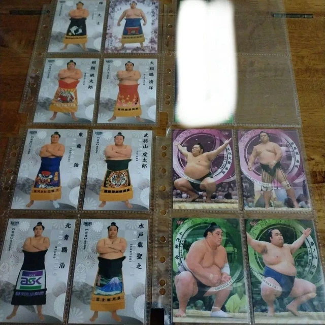 SUMO TRADING CARD Set Collectible Japanese Sports Cards Limited Edition ...