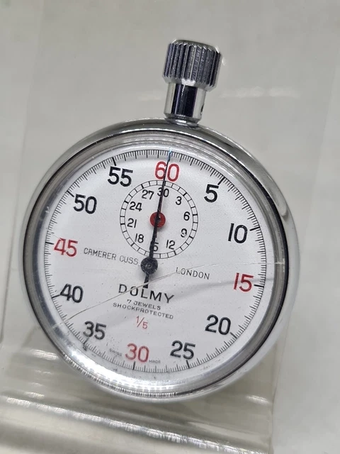 VINTAGE CAMERER CUSS London Dolmy stopwatch Working £16.00 - PicClick UK