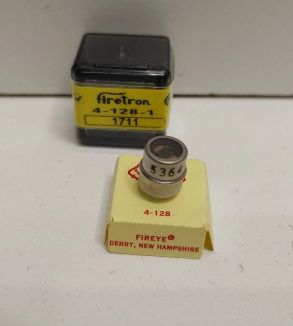 NEW OLD STOCK! Fireye 48Pt1 Firetron Cell Photoelectric Sensor 4-128-1 ...