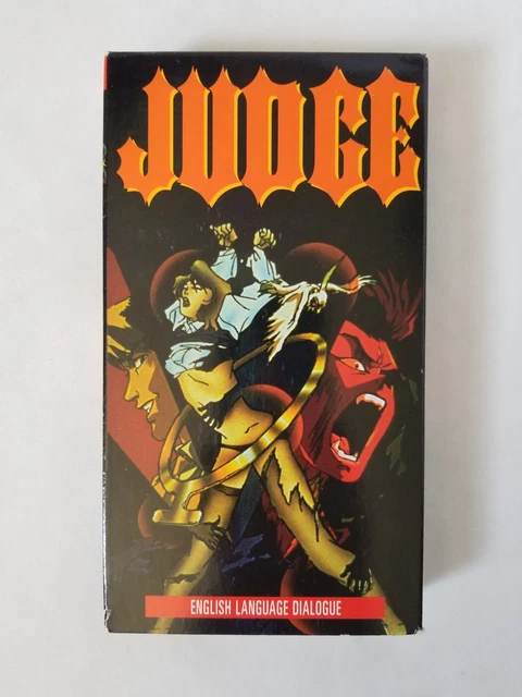 VHS ANIME JUDGE Rare Horror Occult Thriller OOP Manga Corp Rare ...