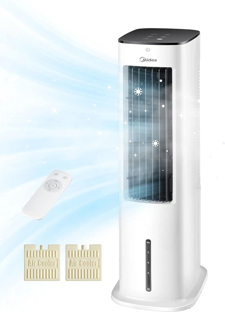 MIDEA SILENT AIR Cooler Pro 4-In-1 Mobile Klimaanlage Leiser:Luftkühler ...