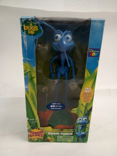 DISNEY PIXAR A Bug's Life Electronic Talking Flik Room Guard Toy £9.99 ...