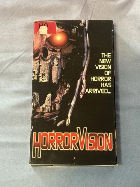 HORRORVISION VHS RARE Horror VHS Full Moon Ent Tempe Ent HTF OOP ...