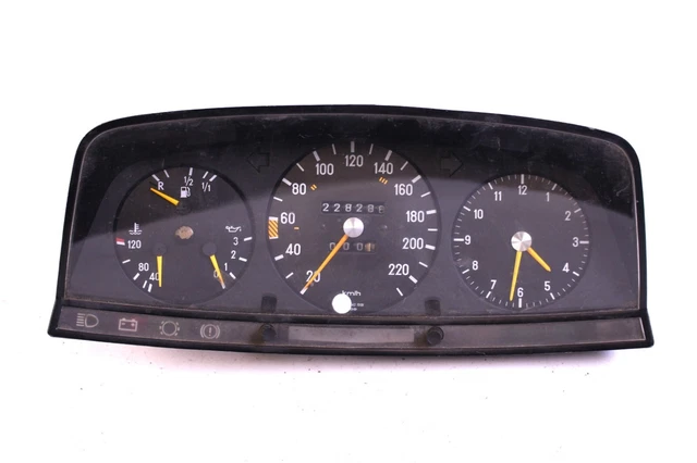 TACHOMETER MERCEDES BENZ W123 240D 87001123 1235421301 VDO Tacho ...