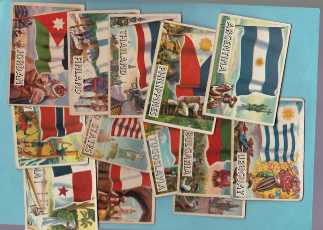 A&BC GUM, FLAGS OF THE WORLD, 1960 - Choose your Card - ANTIQUE £1.35 ...