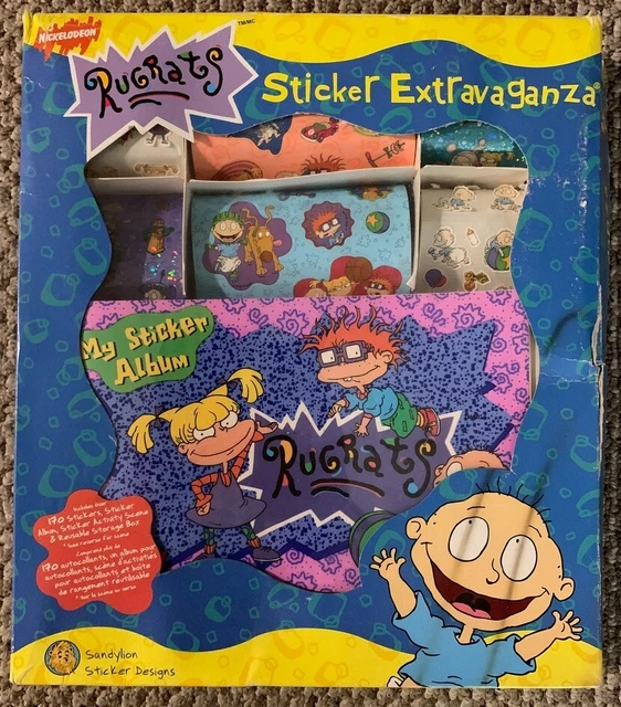RARE UNUSED VINTAGE 1997 Nickelodeon Rugrats Sandylion Sticker ...