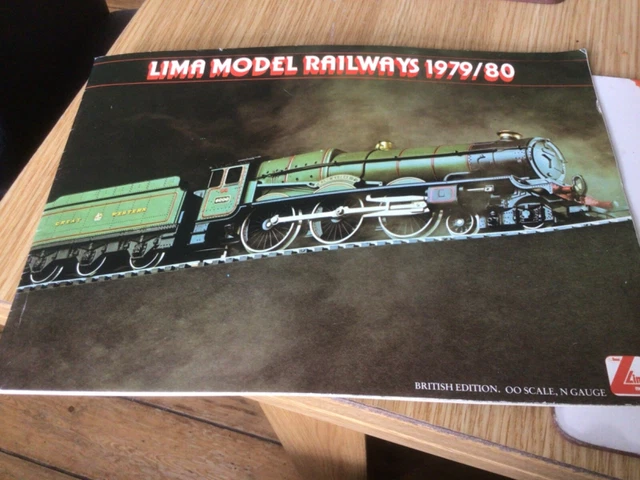 LIMA MODEL RAILWAYS 00 scale N Gauge Models Catalogue 1979/80 £2.00 ...