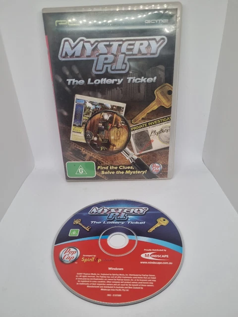 MYSTERY P.I. THE Lottery Ticket - Hidden Object PC Game EUR 5,81 ...