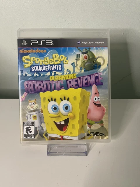 SPONGEBOB SQUAREPANTS: PLANKTON'S Robotic Revenge - Playstation 3 - No ...