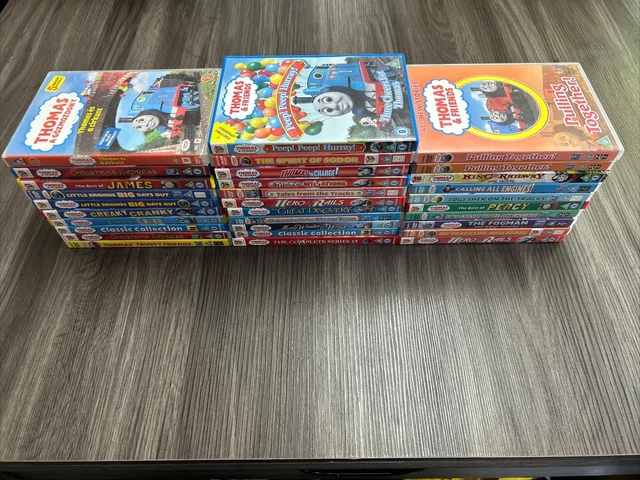THOMAS THE TANK Engine DVDs Job Lot Bundle Over 30 DVDs £26.99 ...