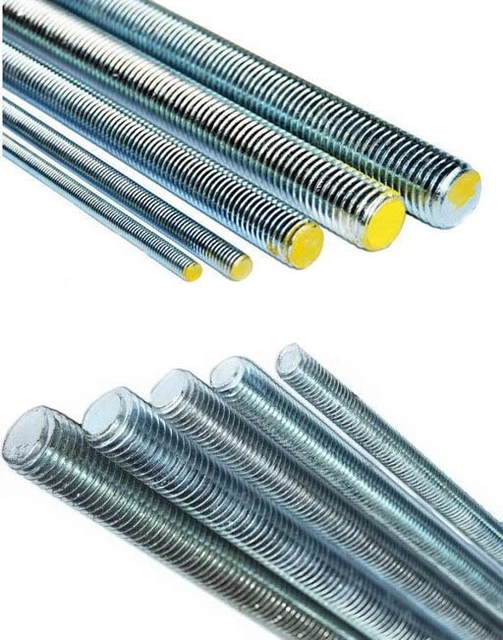 GEWINDESTANGEN 1000 MM DIN 975 976 4.8 8.8 Gewindestange galvanisch verzinkt 1m EUR 7,50 ...