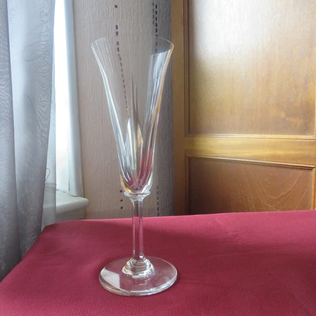 1 FLAUTA DE Champán En Cristal De Saint Louis Modelo Cerdagne EUR 25,65 ...