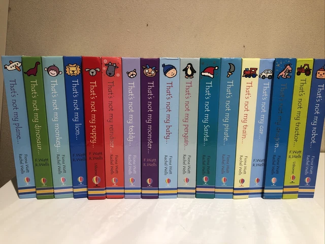 THATS NOT MY Books Bundle - 17 Books VGC, Inc. Robot, Train, Dragon ...