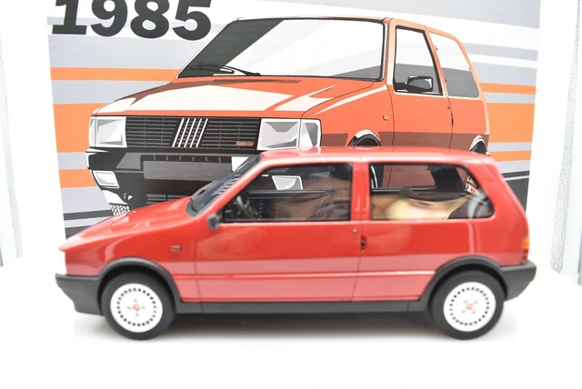 FIAT UNO TURBO model car Scale 1/18 LAUDORACING Model Red Static: £138. ...