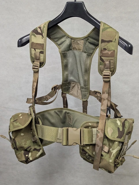 BRITISH ARMY - Military - MTP PLCE Webbing Set - Large £89.95 - PicClick UK