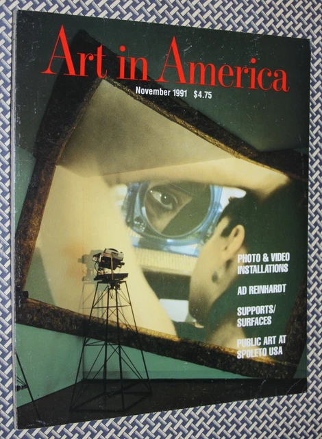 1991 ART IN America Magazine, Dorit Cypis, AD REINHARDT, ROBERTO BURLE ...