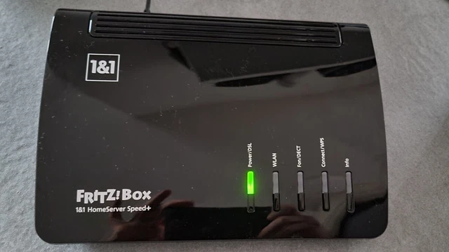 AVM FRITZ!BOX 7590 WLAN Router mit Modem - 1&1 HomeServer Speed+ ...