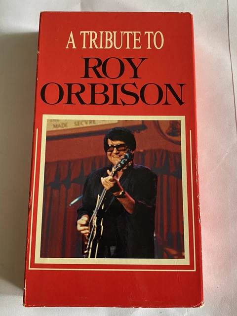 RARE ! A Tribute To Roy Orbison (VHS, 1986) Bucky Barrett voix ...