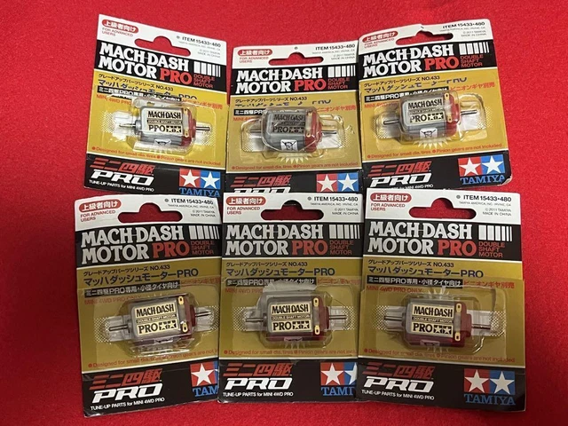 TAMIYA MINI 4WD Mach Dash Motor Set of 6 New £93.68 - PicClick UK