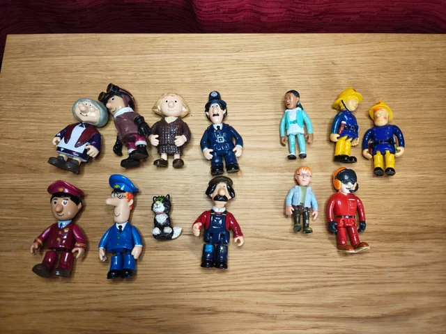 POSTMAN PAT & Fireman Sam Larger Scale Figures Choose Your Character ...