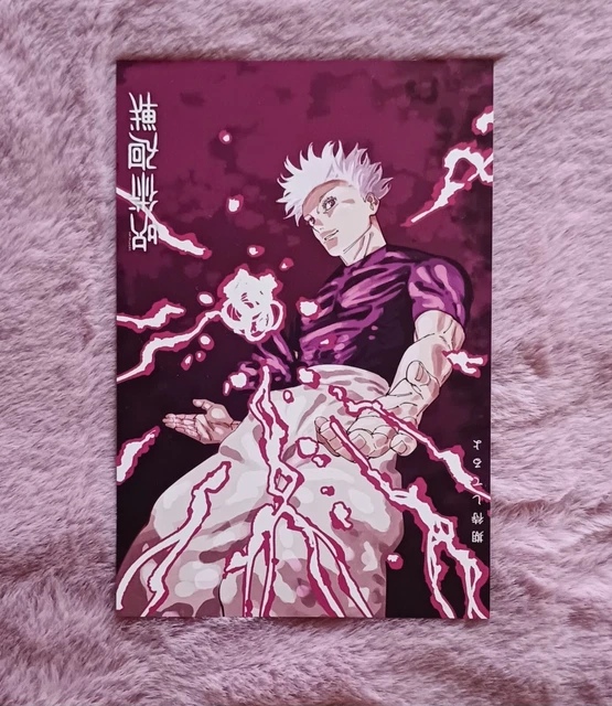 JUJUTSU KAISEN SATORU Gojo Limited Illustration Card EUR 30,00 ...