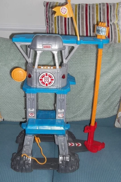 FISHER PRICE RESCUE Heroes Command Center / Centre Tower RARE ...