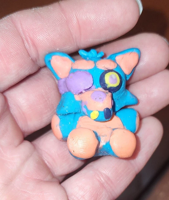 FNAF INSPIRED, FIVE Nights At Freddys Blacklight Foxy handmade clay ...